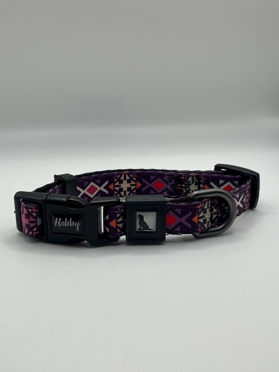 Hundehalsband Mit Schwarzem Muster 15 Mm Dog Collar With Black Pattern ...