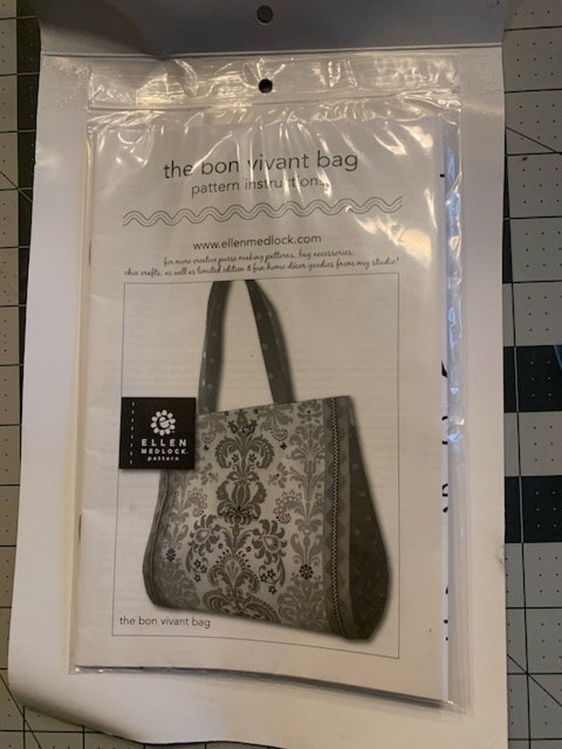 Ellen Medlock Pattern the Bon Vivant OOP Pattern and Twist - Etsy