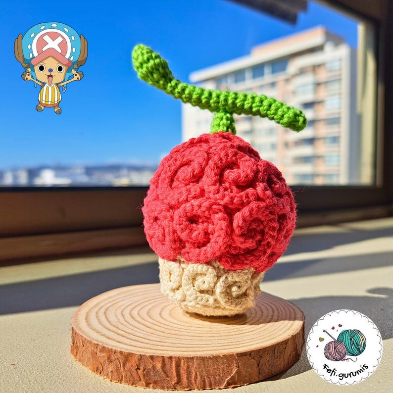 Devil Fruits/Frutas del Diablo - Finished Amigurumi Crochet Handmade ...