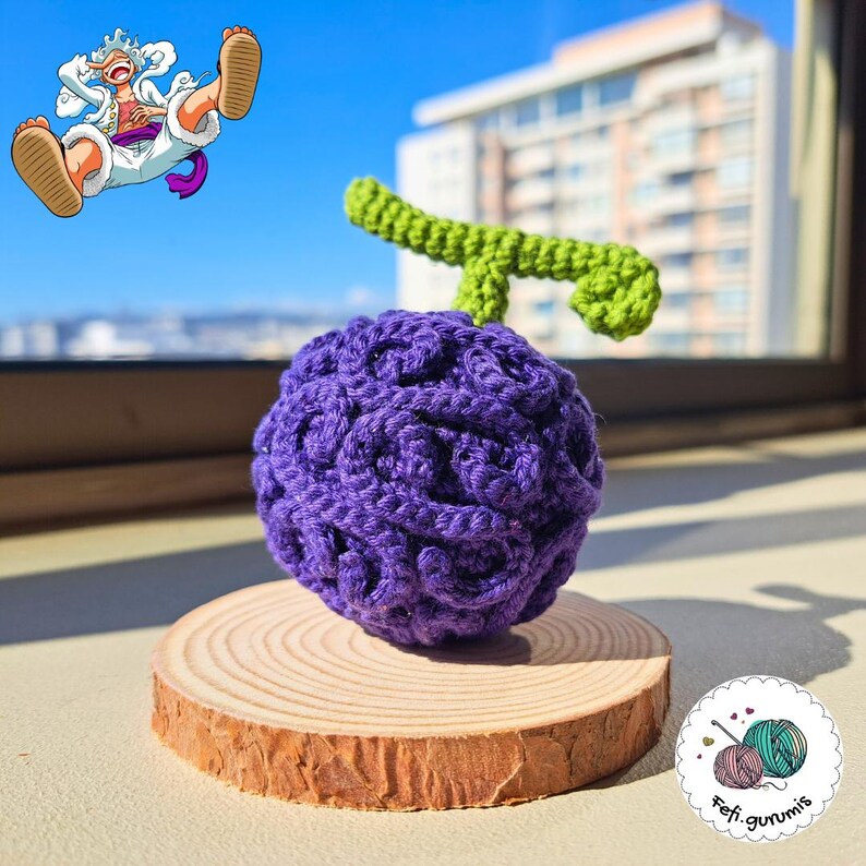 Devil Fruits/Frutas del Diablo - Finished Amigurumi Crochet Handmade ...