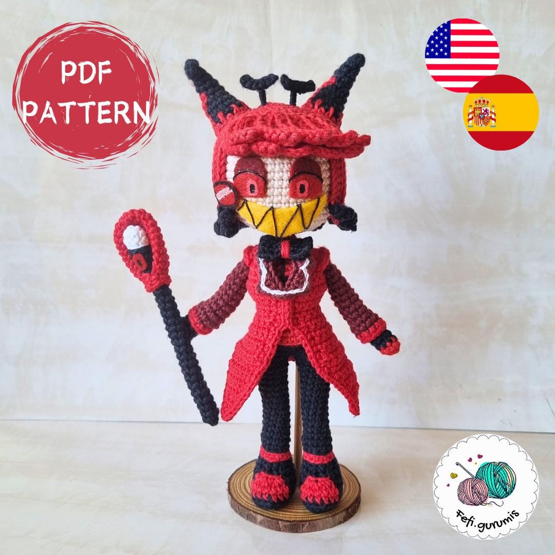 Alastor Amigurumi Pattern PDF Amigurumi Crochet English / Spanish ...