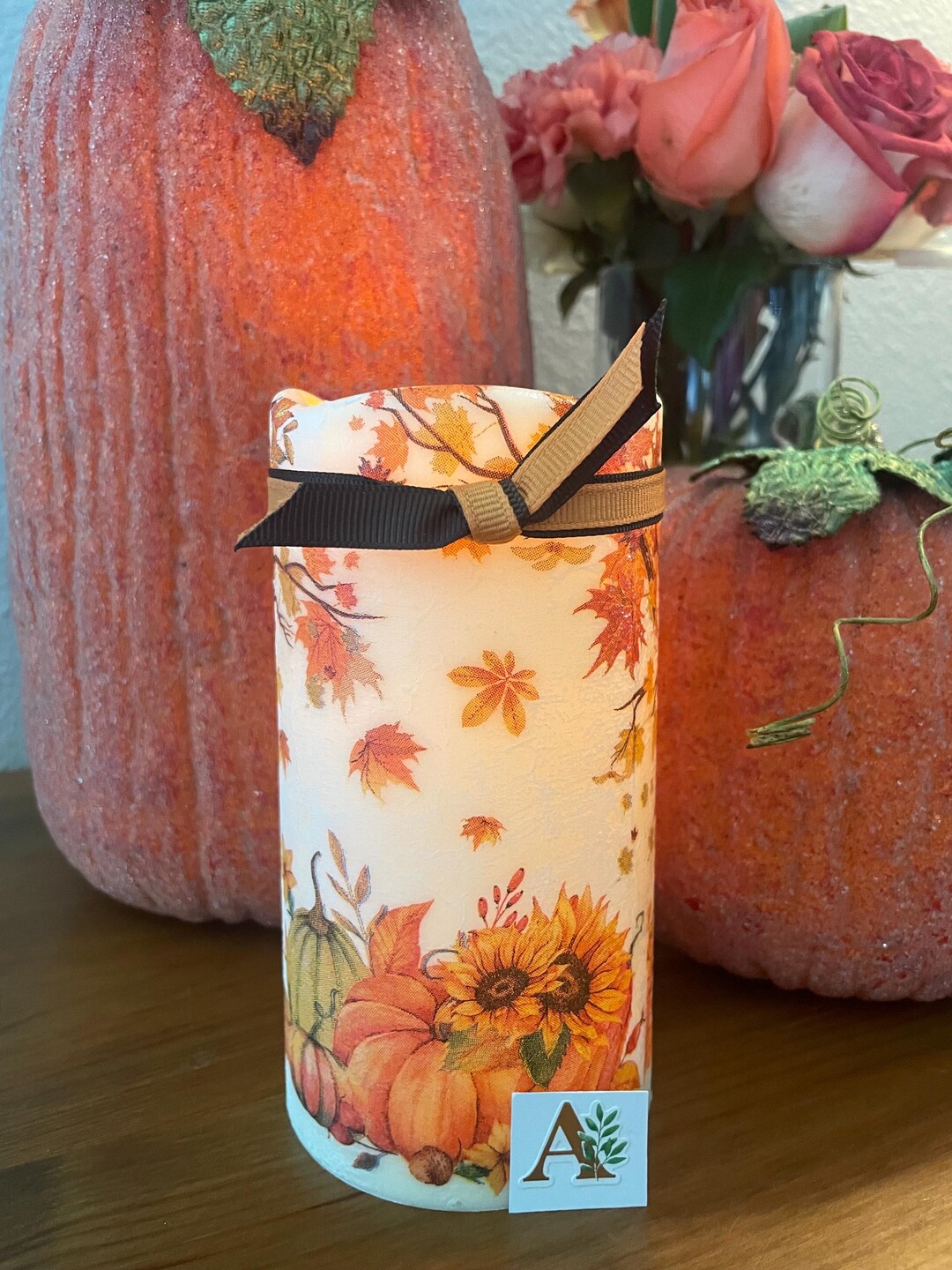 Thanksgiving LED Flameless Candles - Etsy