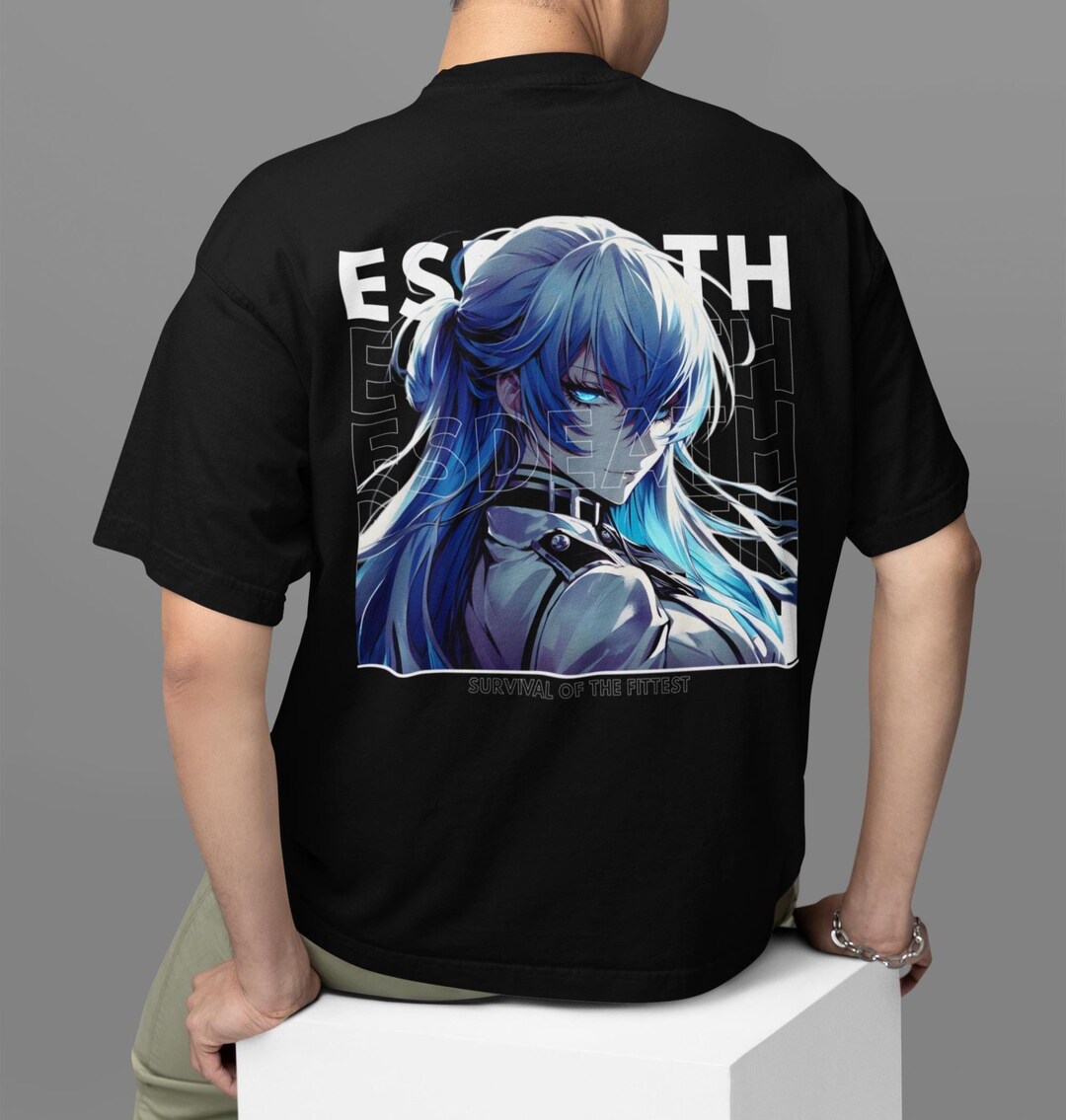 Anime Esdeath Graphic Shirt, Akame Ga Kill Esdeath Tshirt, Aesthetic ...