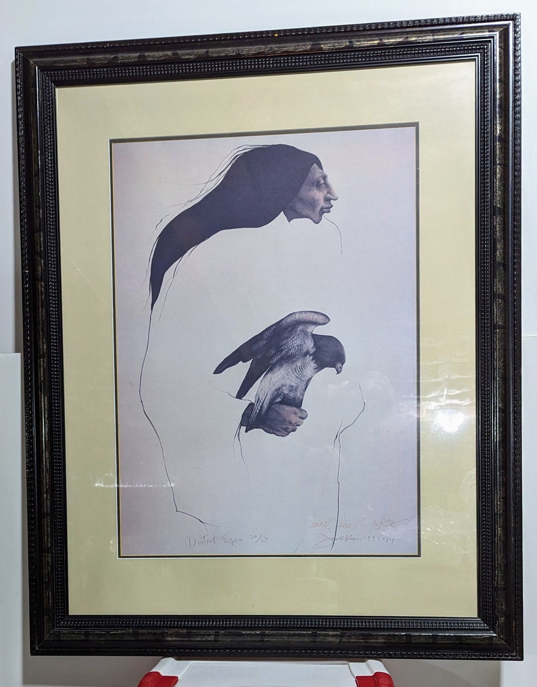 Frank Howell - Distant Eyes Hand Signed Offset Lithograph - PRICE ...