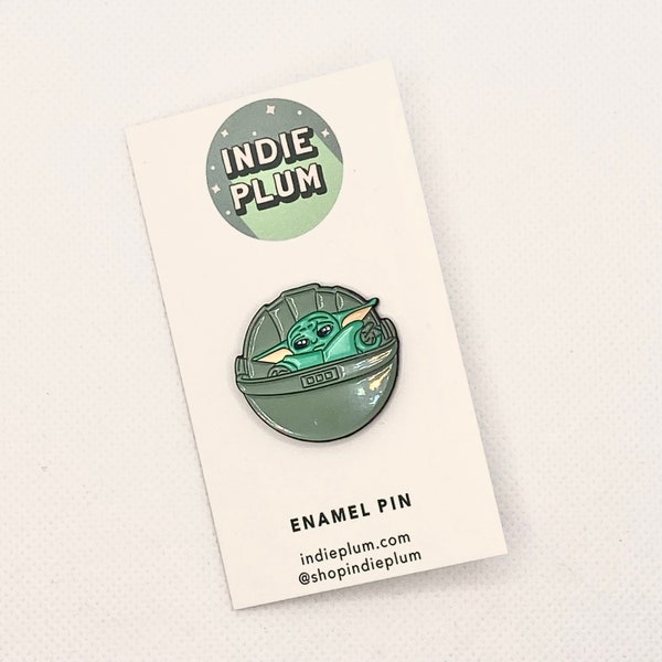Grogu Enamel Pin - Etsy