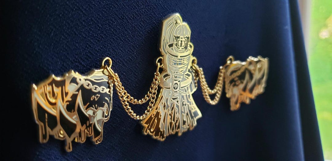 Library of Ruina Distorted Yan Enamel Pin - Etsy