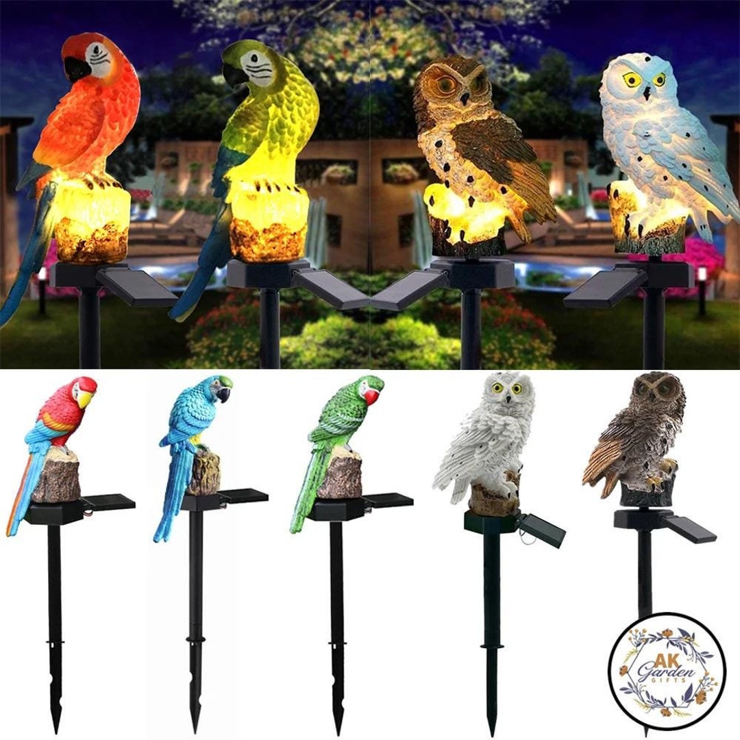 Solar Animals and Birds Garden Light, Solar Garden Lights, Animal ...