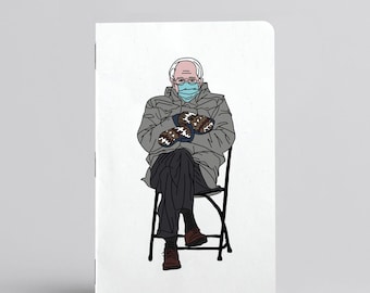 Bernie Moment Bookmark Bernie Sanders Mittens Meme - Etsy