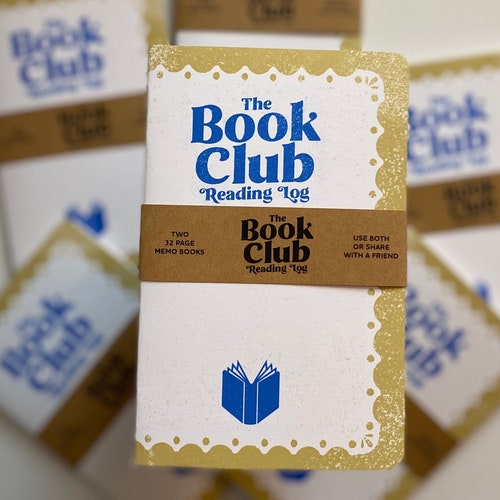 Book Club Journal Book Club Log Reading Journal Reading | Etsy