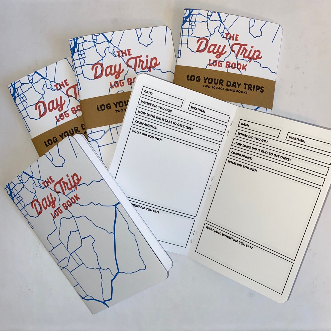 Road Trip Journal Travel Journal Day Trip Notebook Vacation - Etsy