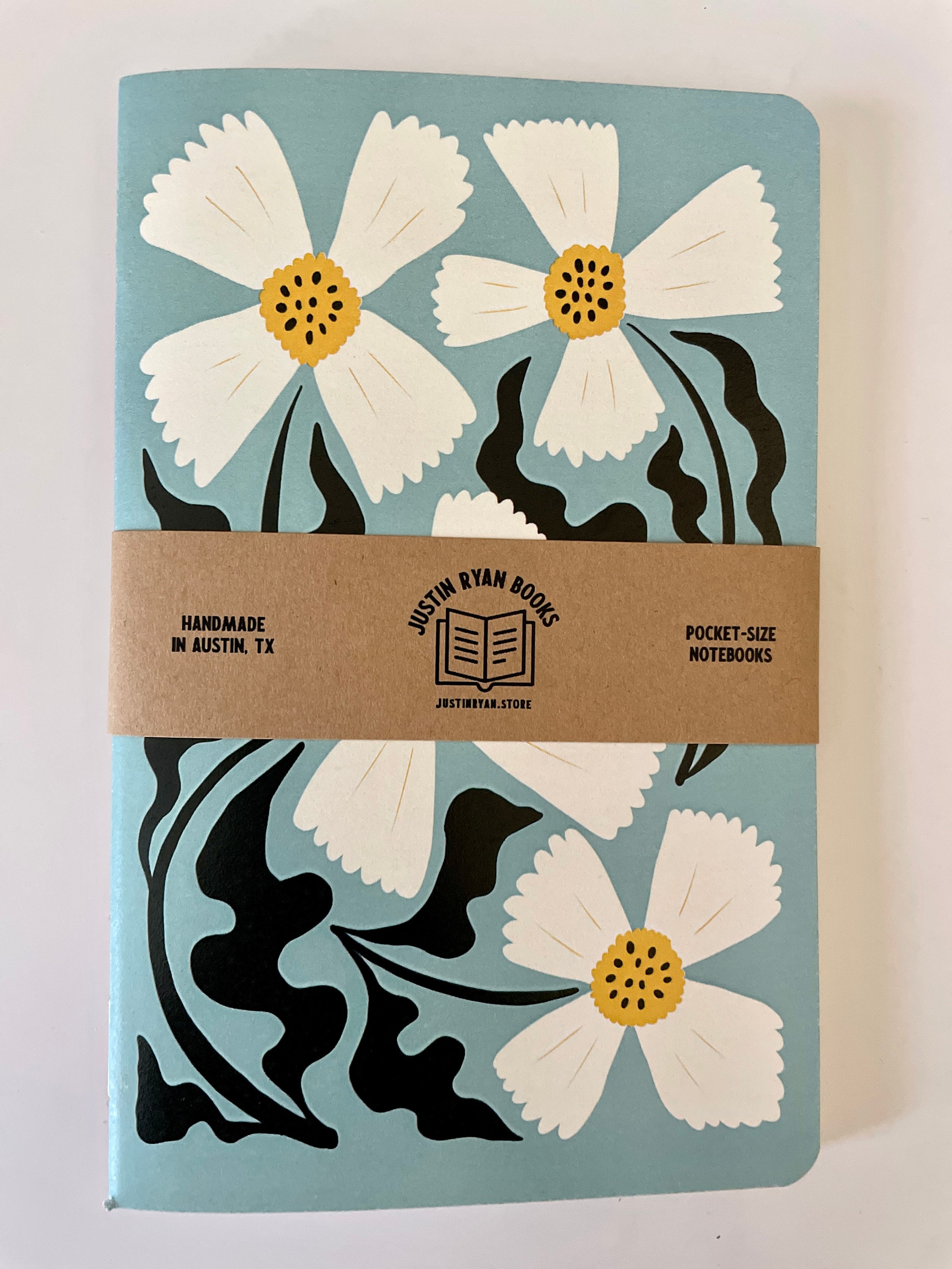 Floral Spring Notebook, Bright Flower Journal, Colorful Memo Book ...