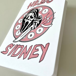 Ghost Scream Notebook, Screaming, Movie Notebook, Ghostface, Pocket ...