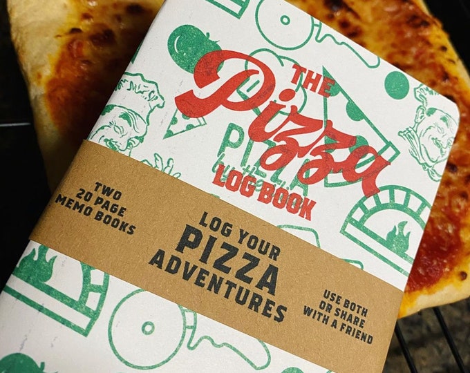 Pizza Review Book, Pizza Party Journal, Notebooks, Unique Gift ...