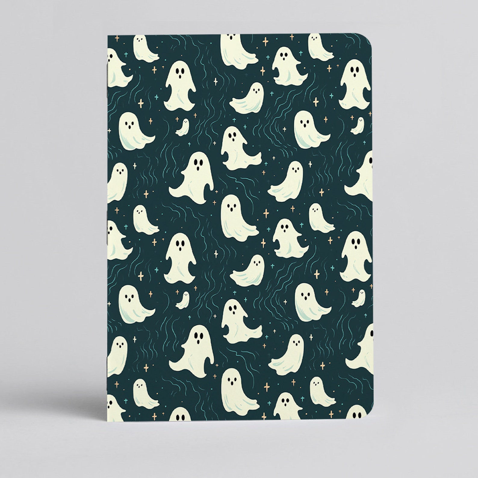 Ghost Pocket Notebook Cute Sheet Ghost Journal Halloween - Etsy