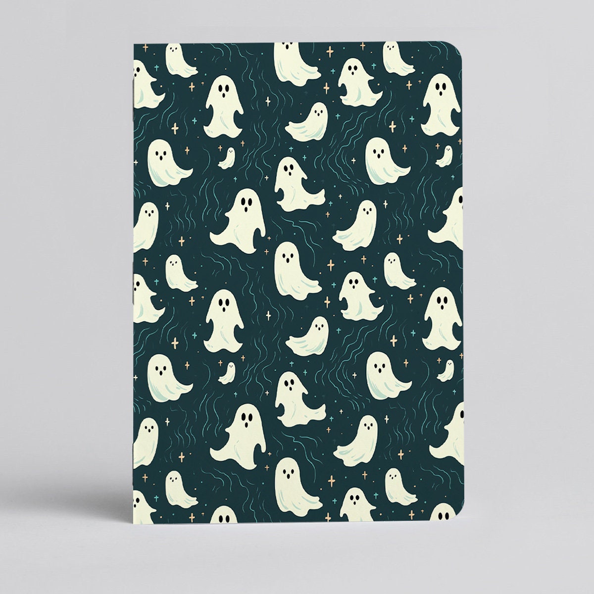 Ghost Pocket Notebook, Cute Sheet Ghost Journal, Halloween Spooky ...
