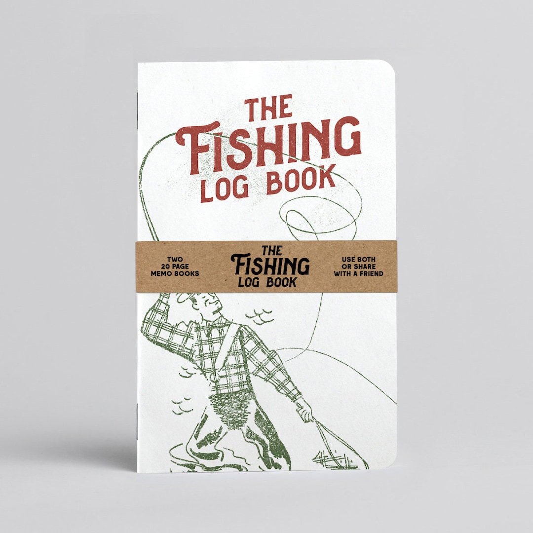 Fishing Log Notebook, Fishing Guide Book, Record Your Catch, Fish ...