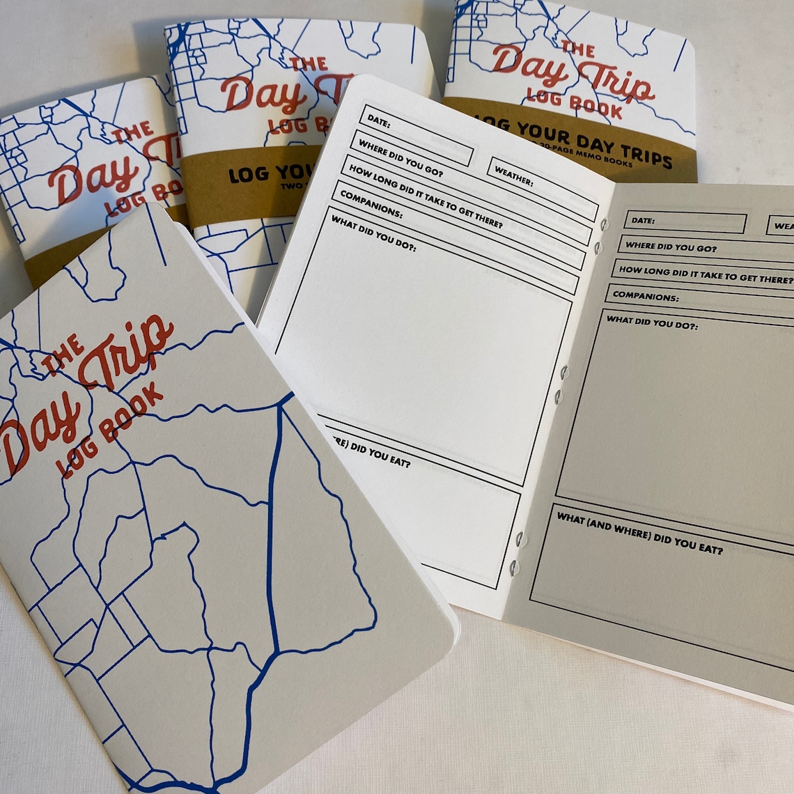 Road Trip Journal Travel Journal Day Trip Notebook Vacation - Etsy