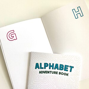 Kids Alphabet Activity Book, ABC Adventure, Outdoor Log, Children's ...
