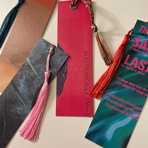Vintage Vinyl Bookmark, Vintage Bookmark, Music Lover, Album Cover ...