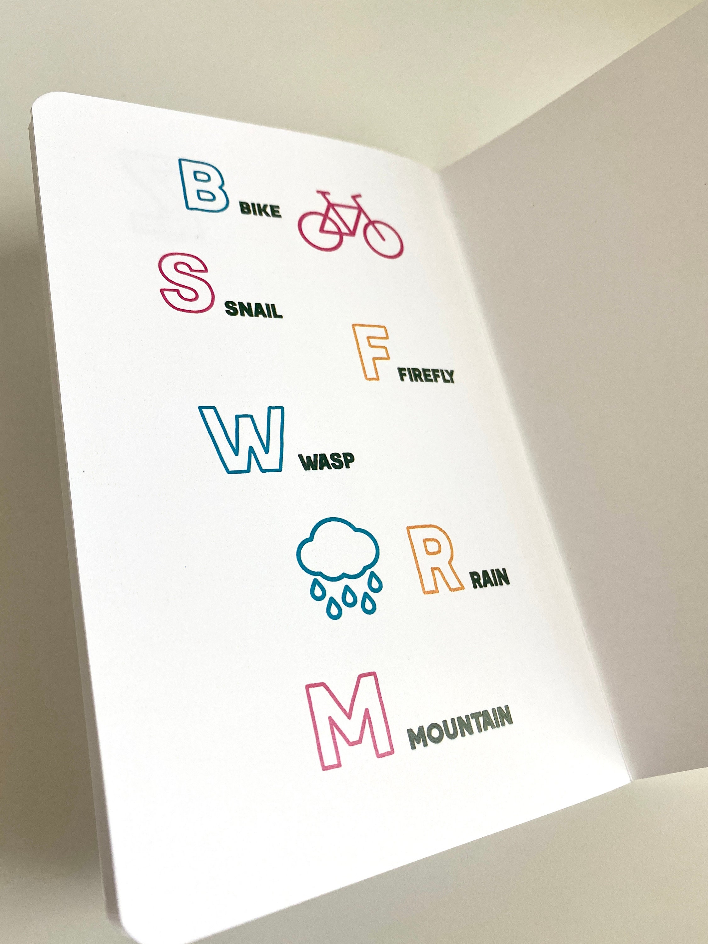 Kids Alphabet Activity Book, ABC Adventure, Outdoor Log, Children's ...