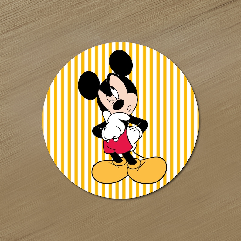 Mickey Placemats, Mickey Party Decor Placemats, Kids Party Placemats ...