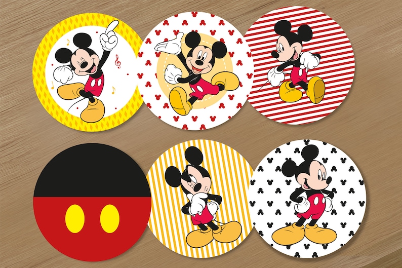 Mickey Placemats, Mickey Party Decor Placemats, Kids Party Placemats ...