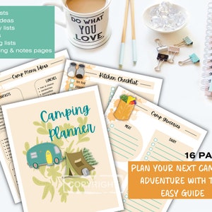 Camping Planner,rv Planner,camping Trip Planner,camp Planner,camping ...