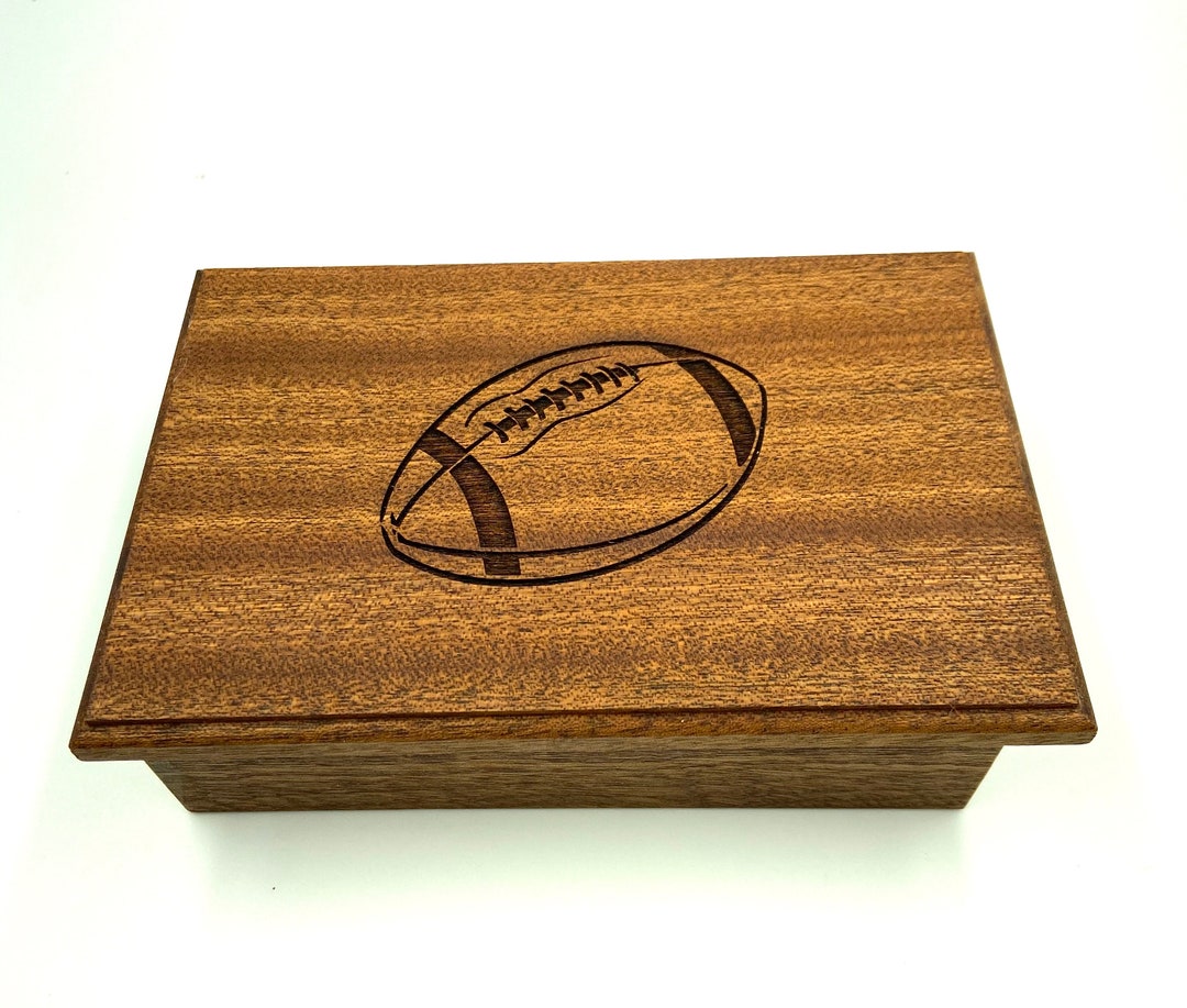 Trinket Box Football - Etsy