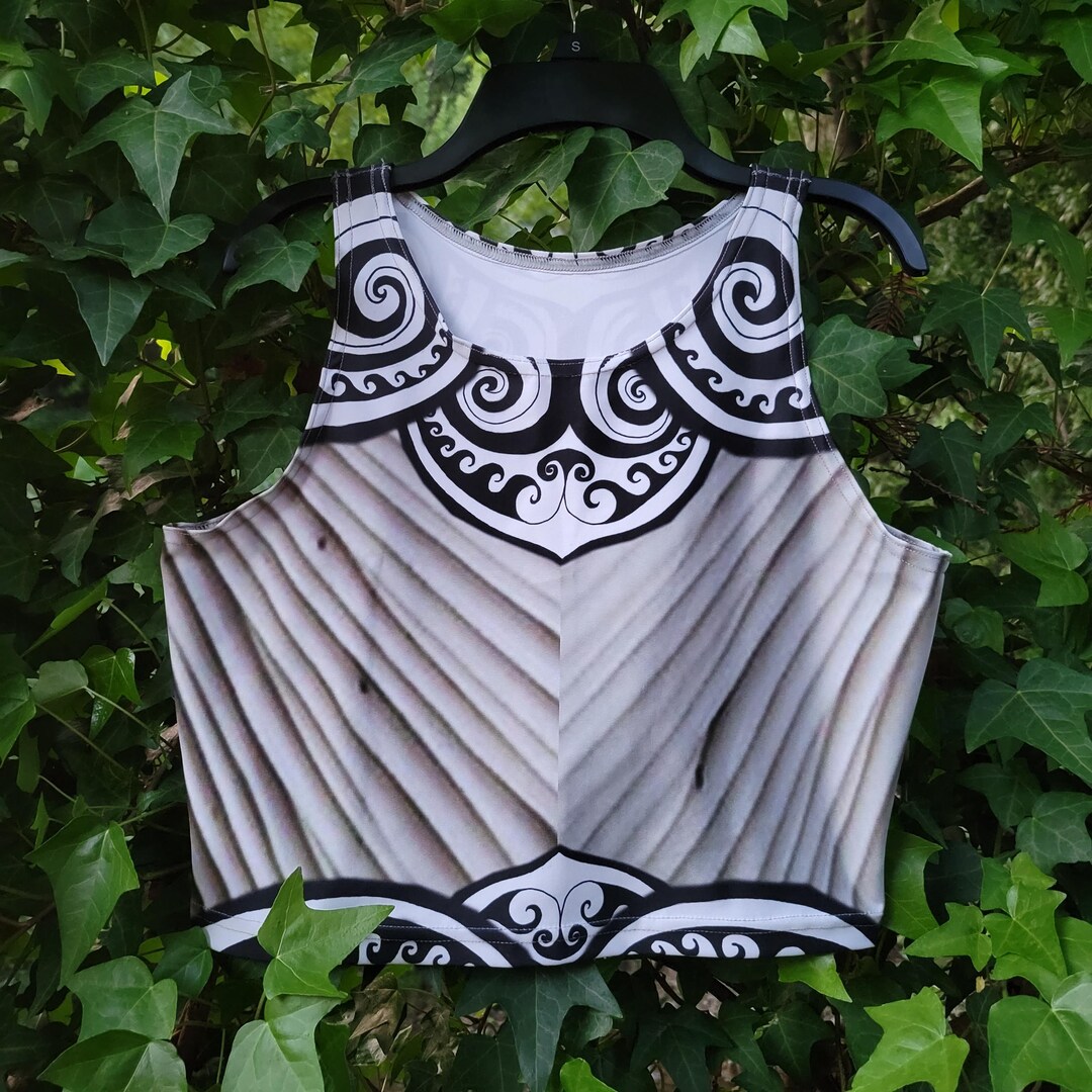 Flower Faerie Armor Crop Top, Celtic Spiral, Festival Rave Wear - Etsy