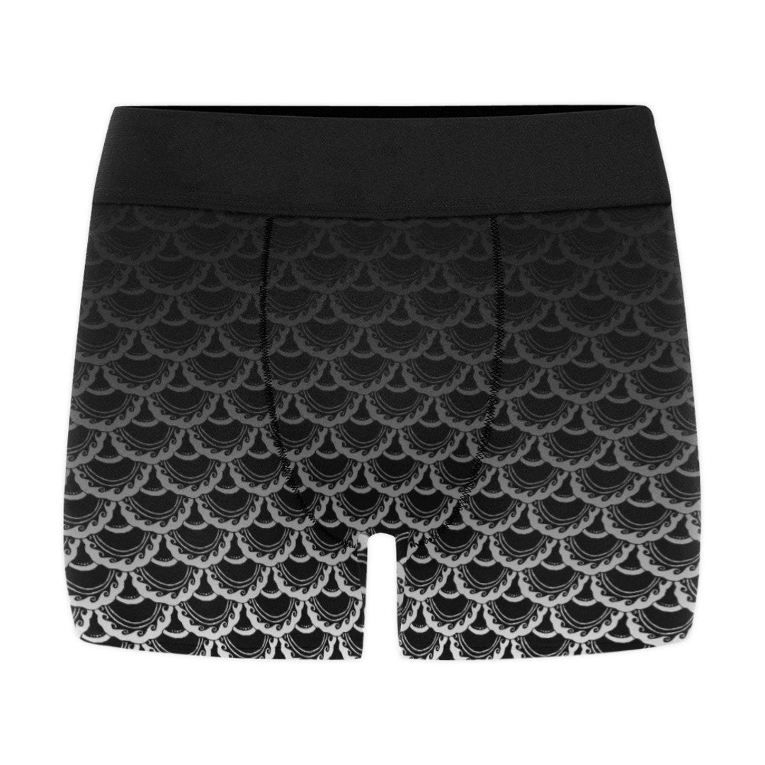 Original Fish Scale Briefs, Black & White, Shorts, Boyshorts, Underwear ...