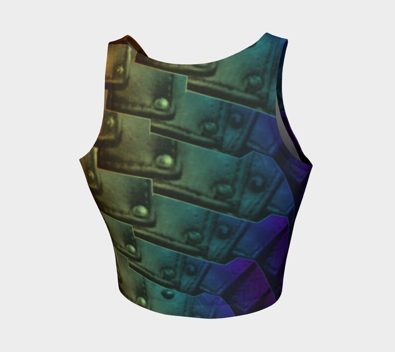 Rainbow Rivet Armor, Workout Top, Art Print, Armor, Rainbow, Warrior ...