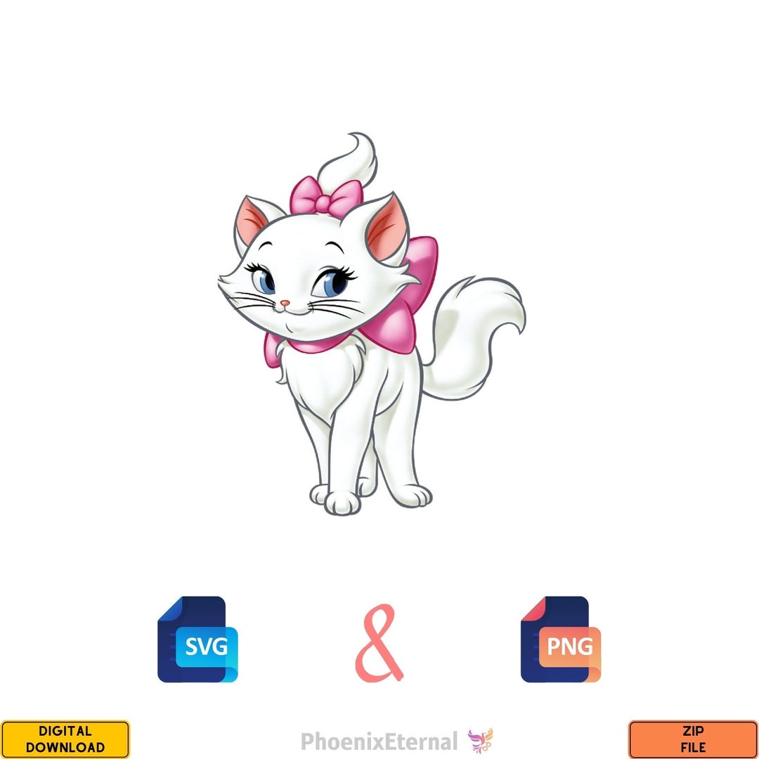 Cat Svg&png Digital Files Vector Circut Cut Files Print Stickers Sport ...