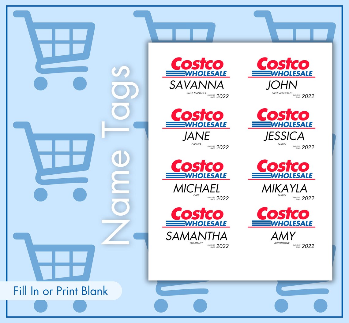 Costco Party Bundle Templates | Editable Costco Birthday Party ...