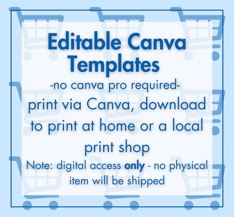 Costco NAME TAGS Template: Digital Download (edit in Canva FREE) - Etsy