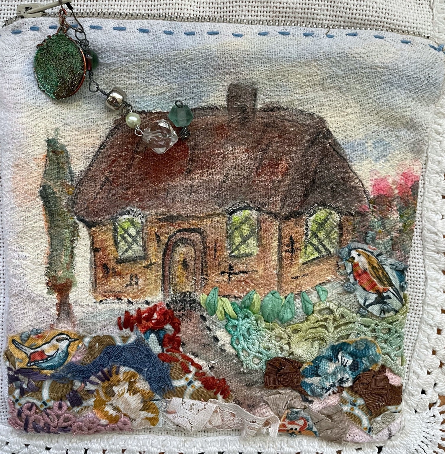 Zippered House Pouch - Etsy