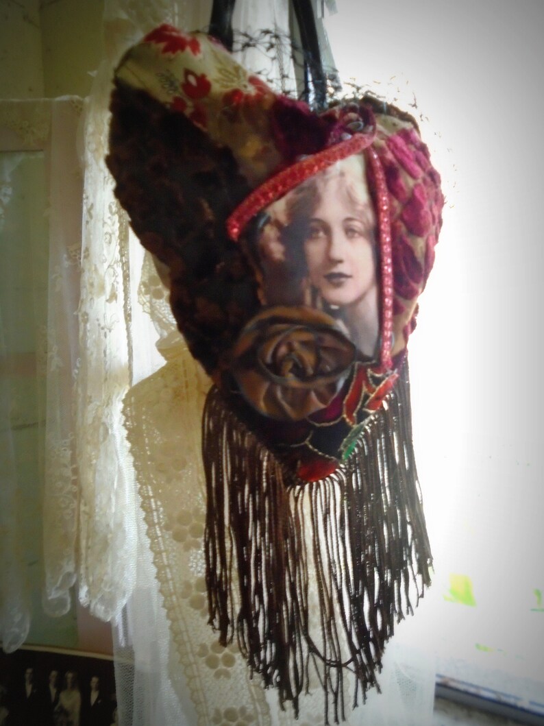Velvet Heart to Hang - Etsy