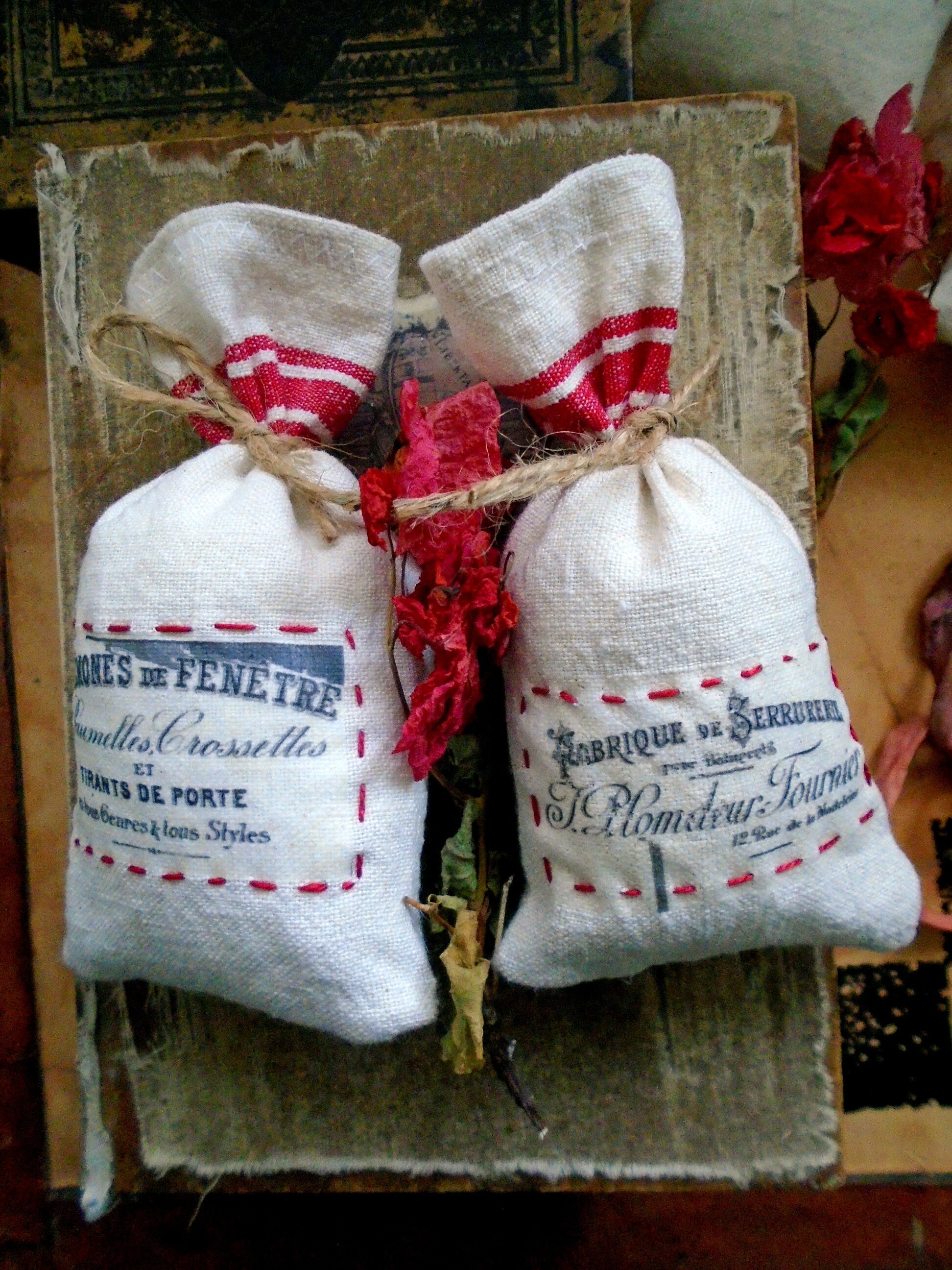 Two Grain Sac Sachets - Etsy