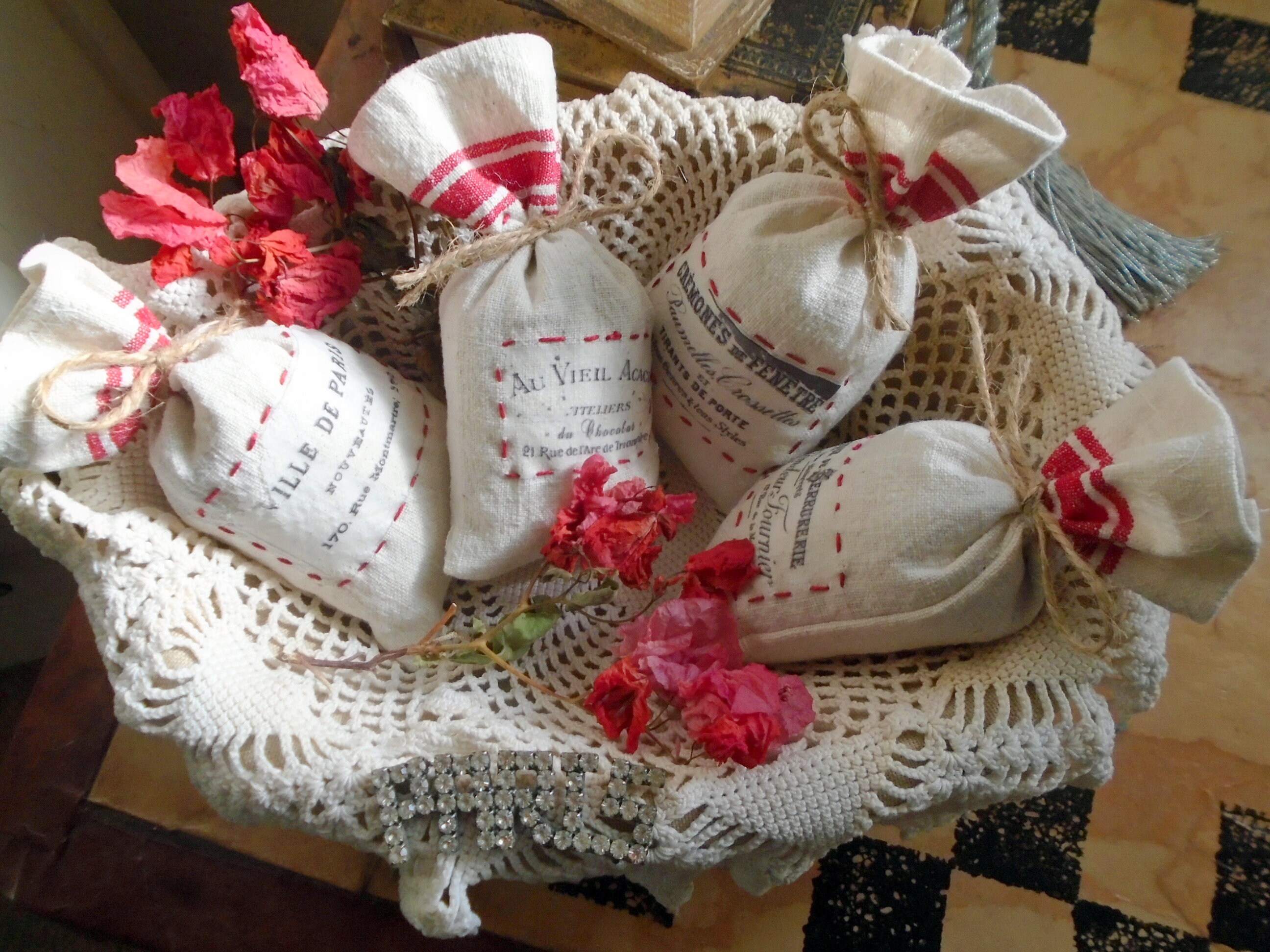 Two Grain Sac Sachets - Etsy