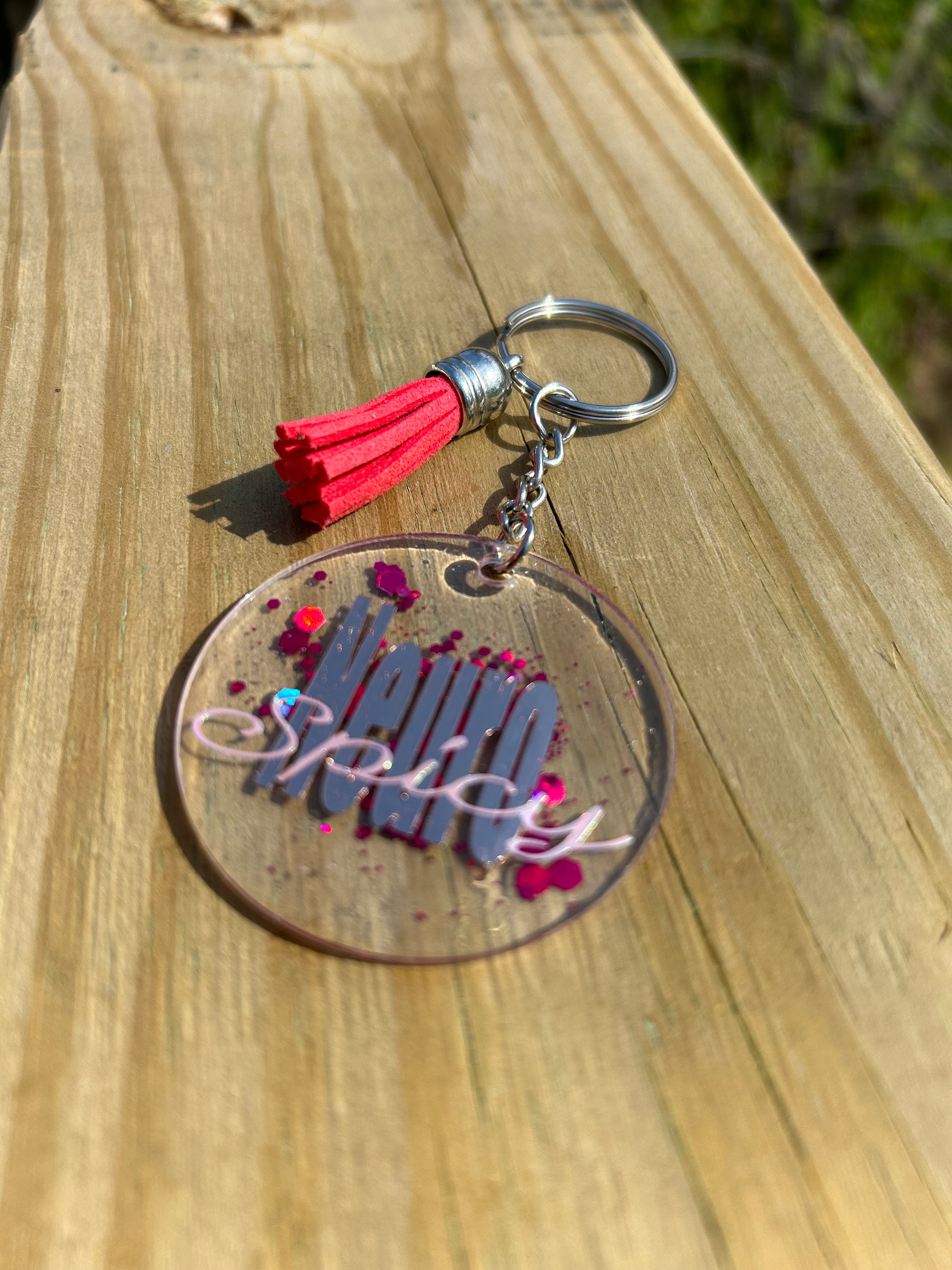 Neuro Spicy Acrylic Keychain - Etsy