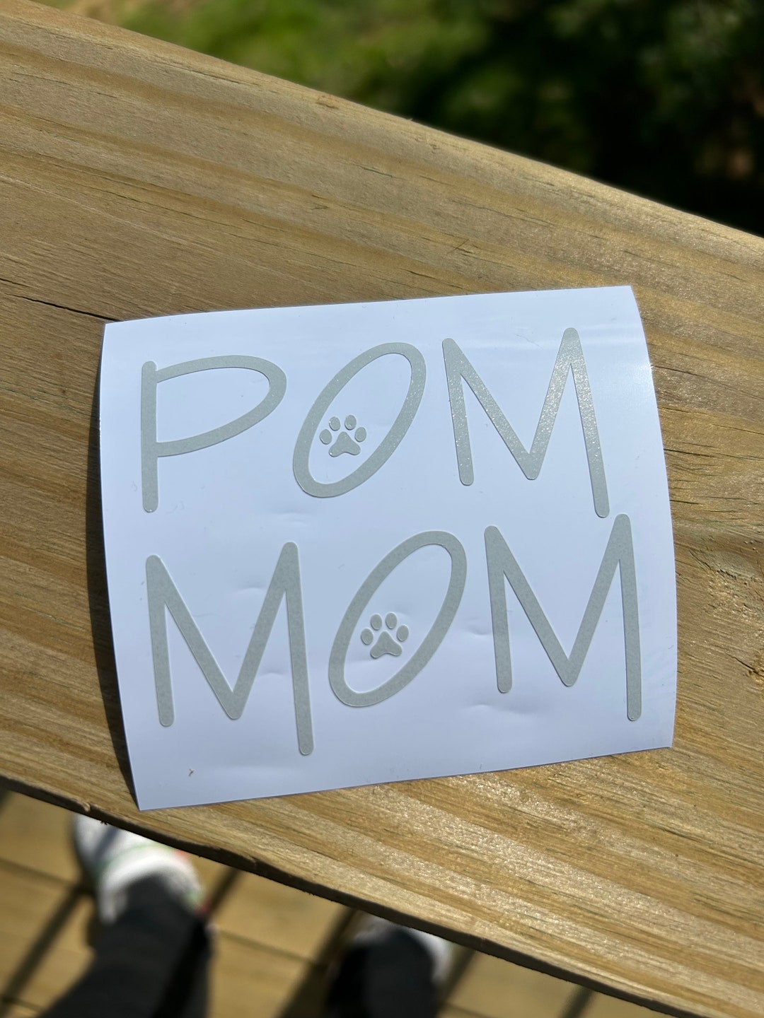 Pom Mom Permanent Vinyl Decal - Etsy