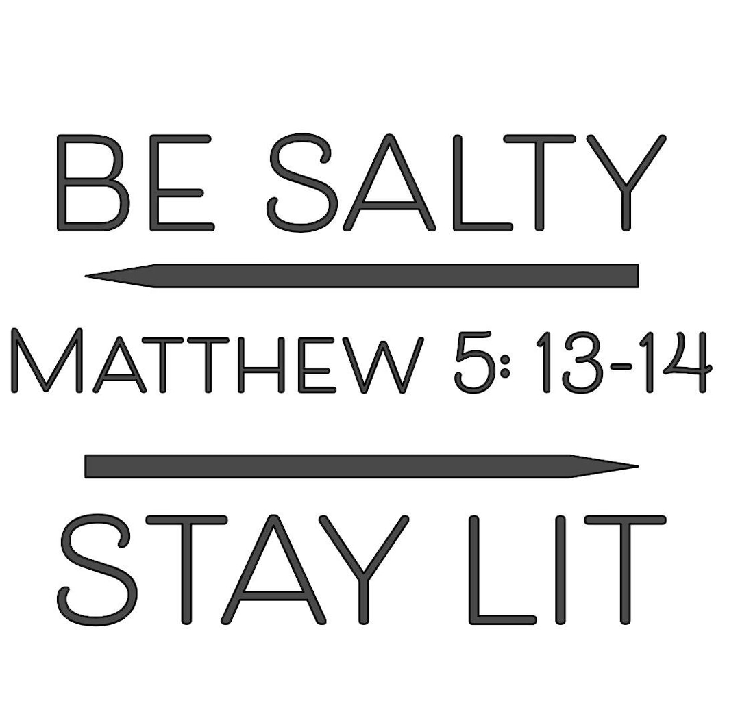 Salty and Lit Arrow Design PNG File for Crafting - Etsy