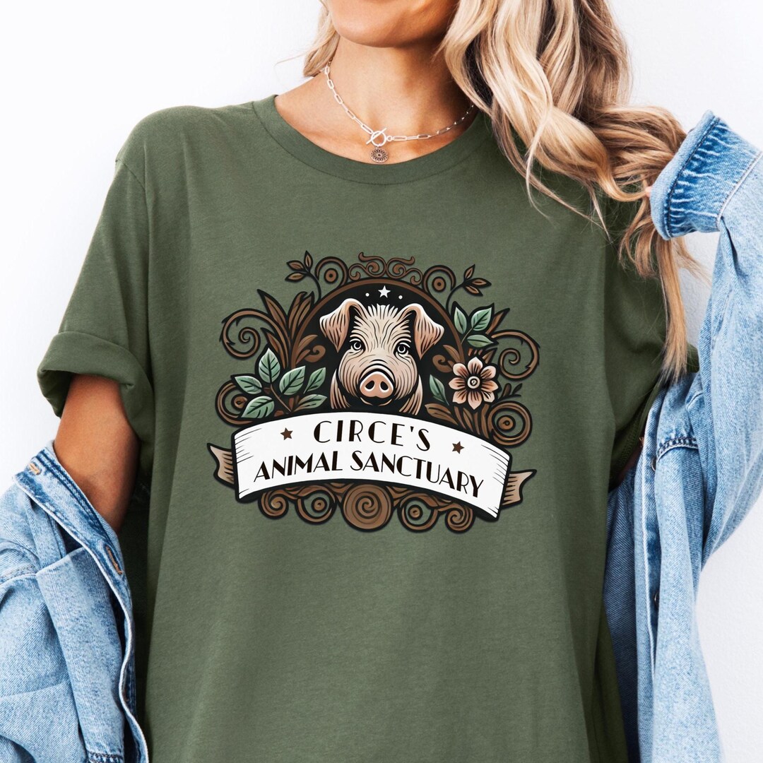 Circe Ancient Greek Goddess & Animal Sanctuary Shirt, Odyssey Epic ...