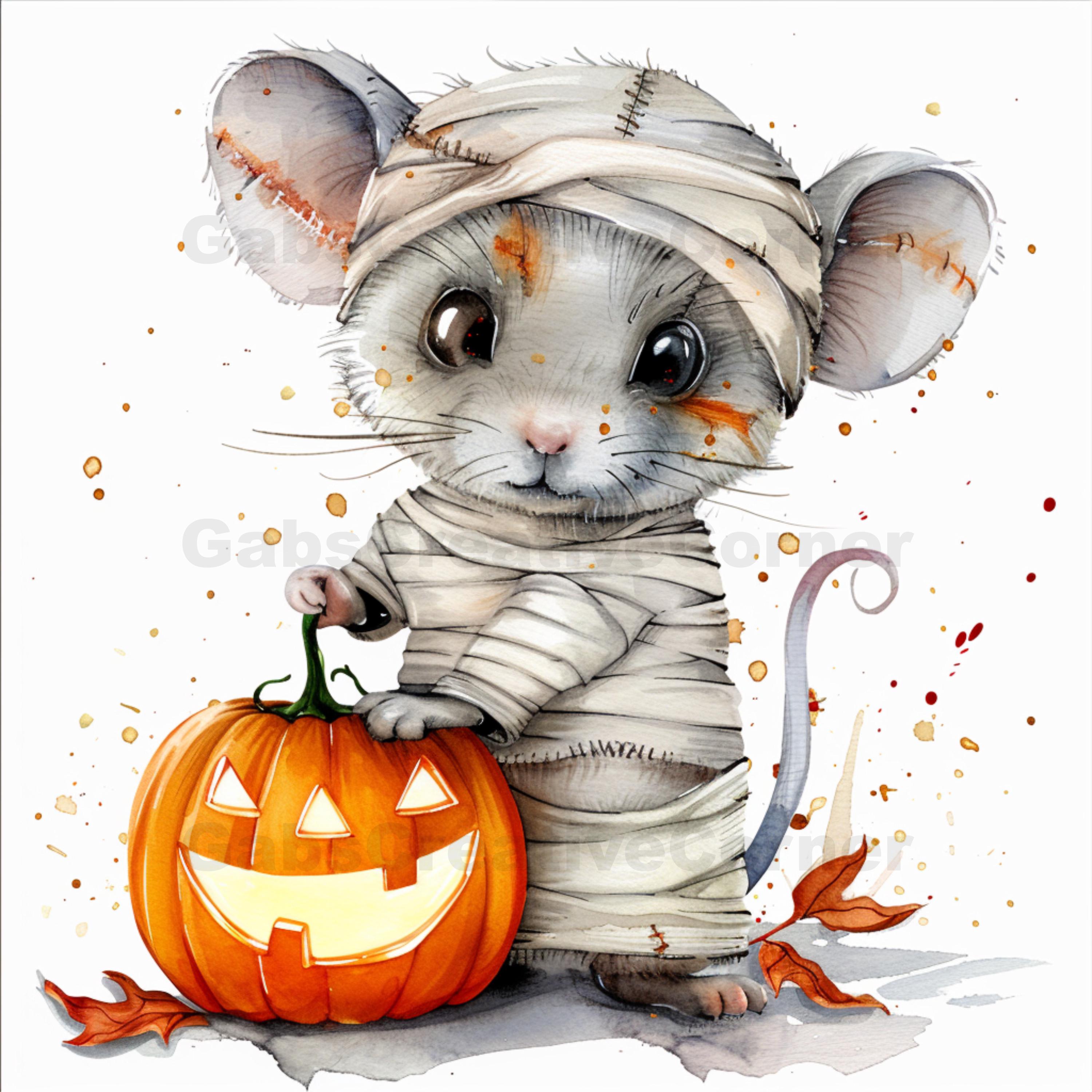 Halloween Mouse Clipart Bundle - Digital Download, High Resolution JPG ...