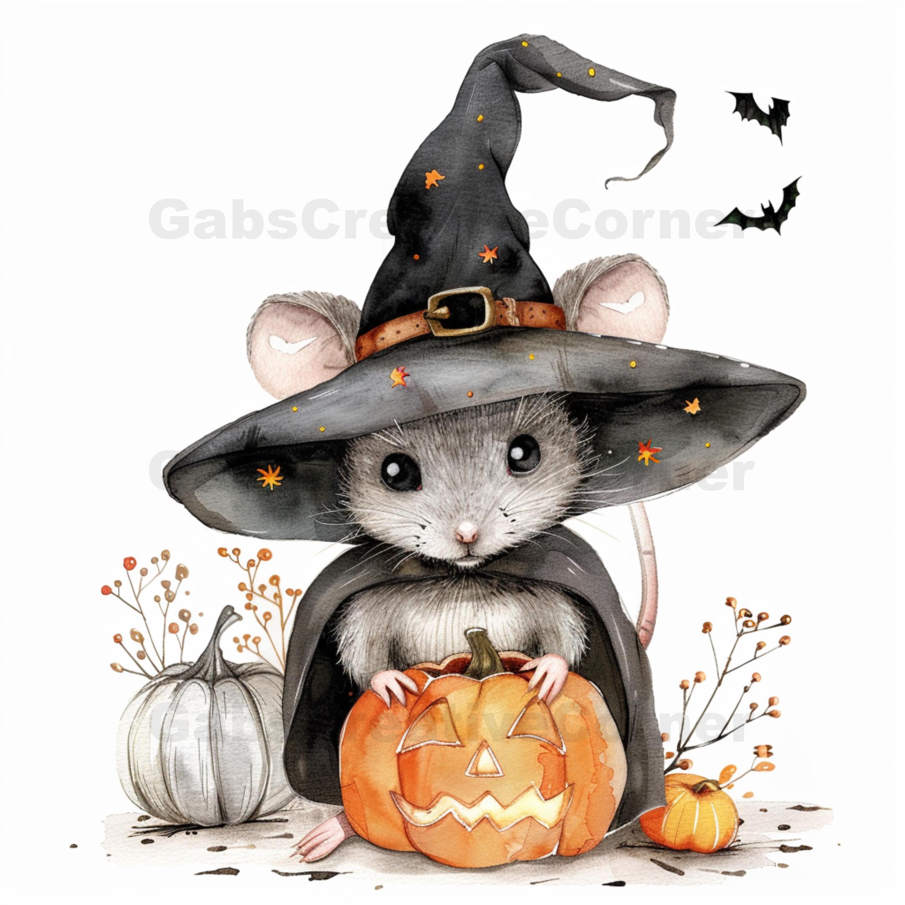 Halloween Mouse Clipart Bundle - Digital Download, High Resolution JPG ...