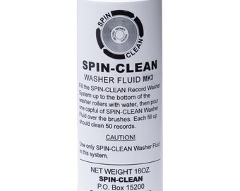 Spin Clean 32 Oz. Bottle Record Washer Fluid MK3 - Etsy