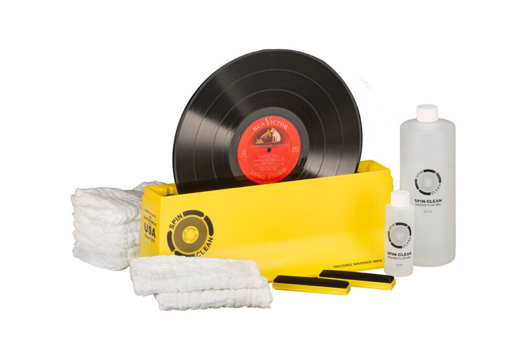 Spin Clean Vinyl Record Washer MKII Deluxe Kit - Etsy