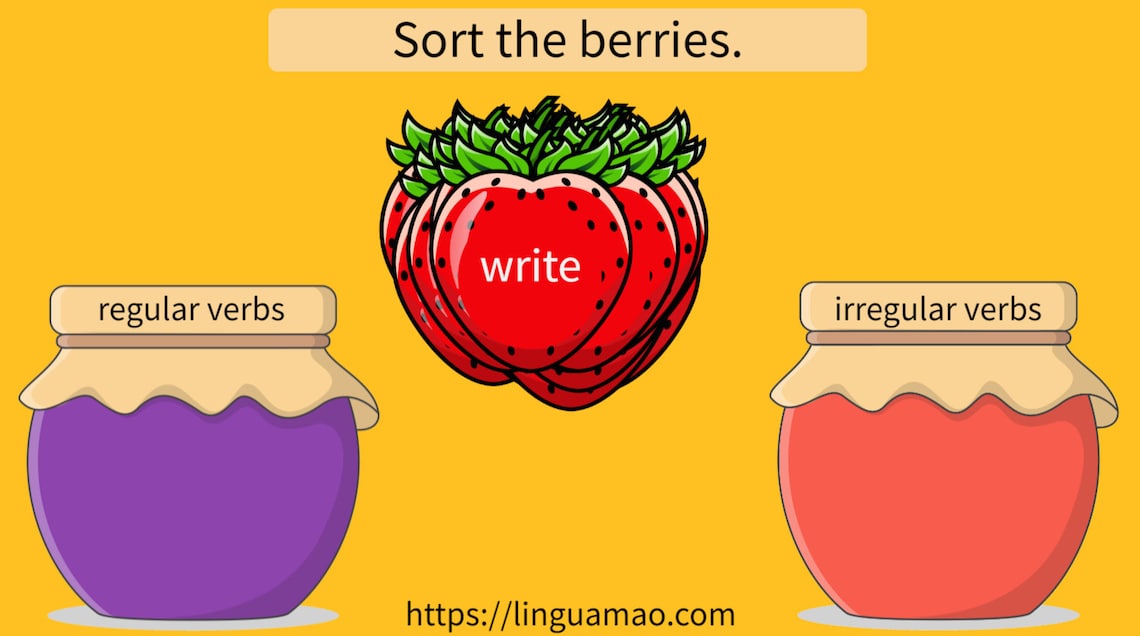 Regular and Irregular Verbs. Interactive Genially Quiz. - Etsy