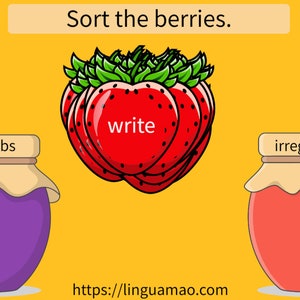 Regular and Irregular Verbs. Interactive Genially Quiz. - Etsy