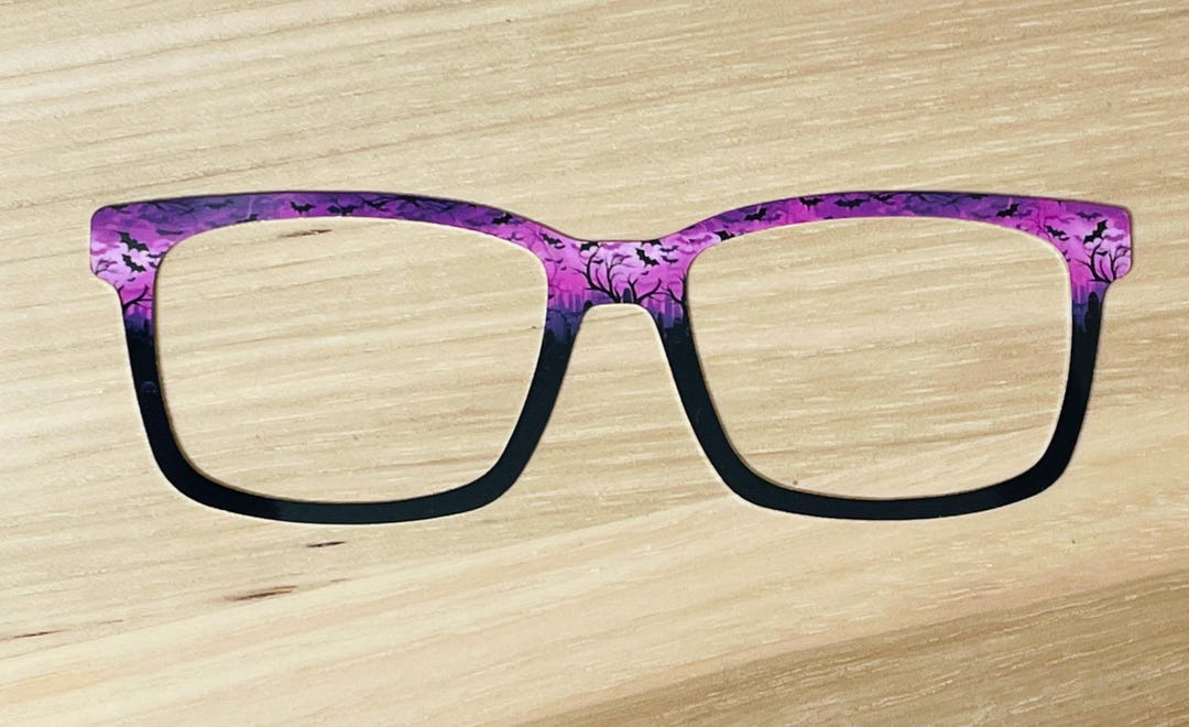 Spooky Night Metal Magnetic Eyewear Toppers - Etsy
