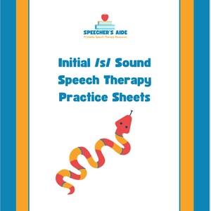 Initial /s/ Sound Home Practice Sheets, Speech Therapy, Articulation ...